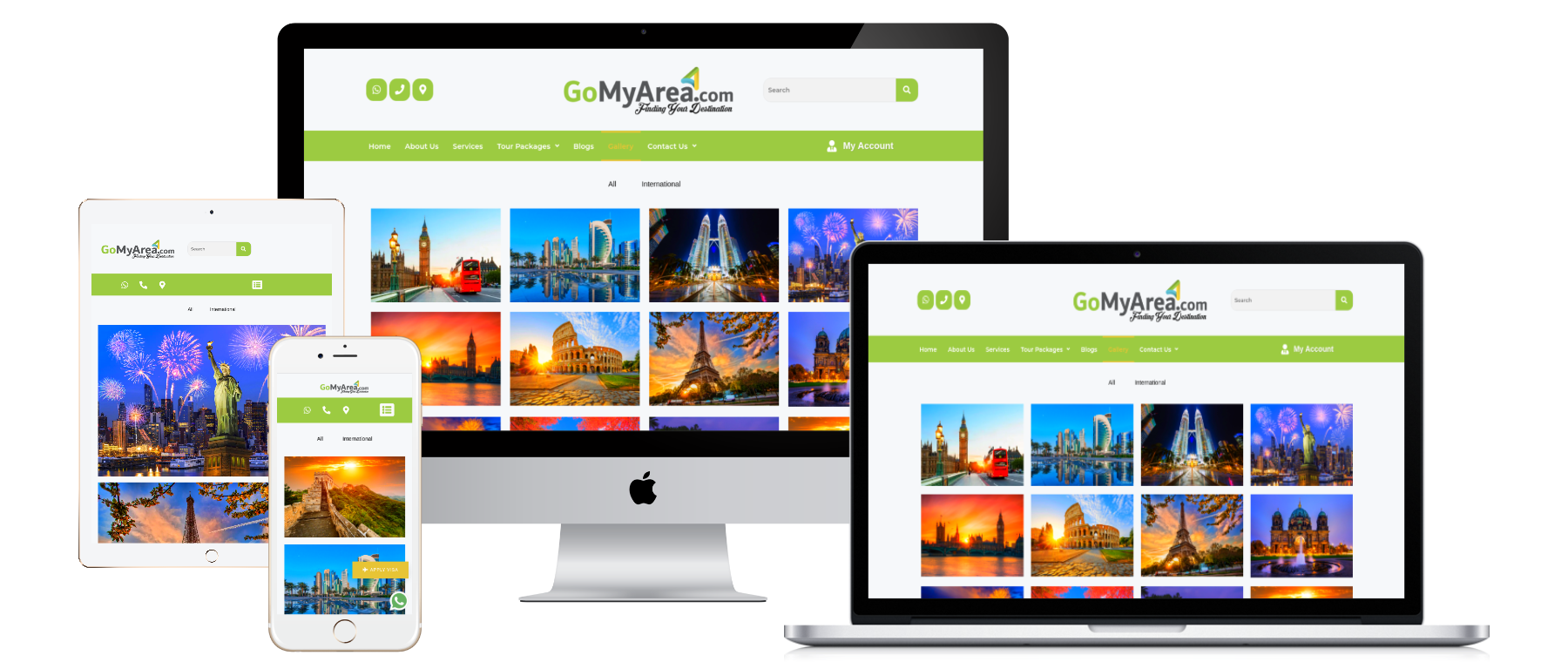 Go My Area - Salesqueen Software Solution